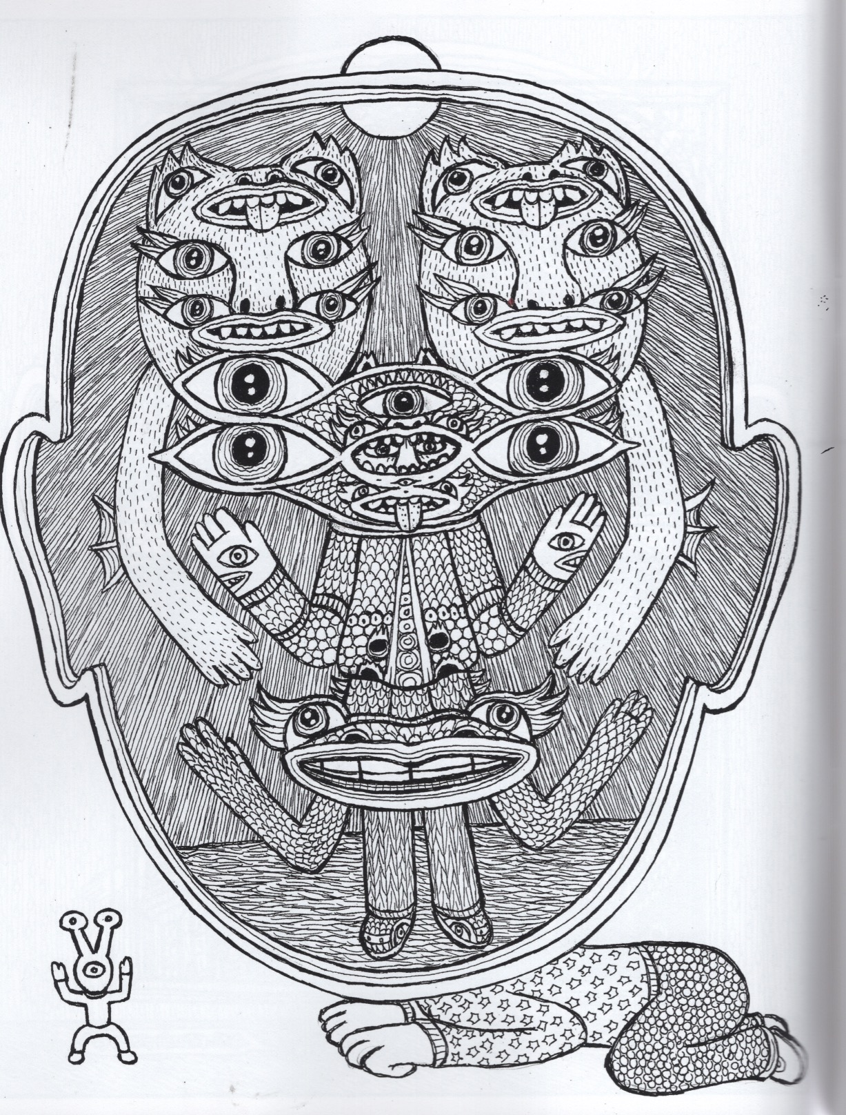 Supernatural Eye Contact by Theo Ellsworth, $12. Color cover, black and ...